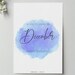 Printable Birthday Card, December Card, December Born, Born in December ...