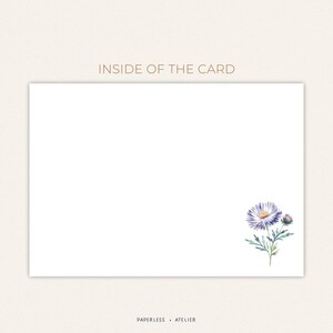 Printable Birthday Card, September Birth Flower, September Born, Born ...