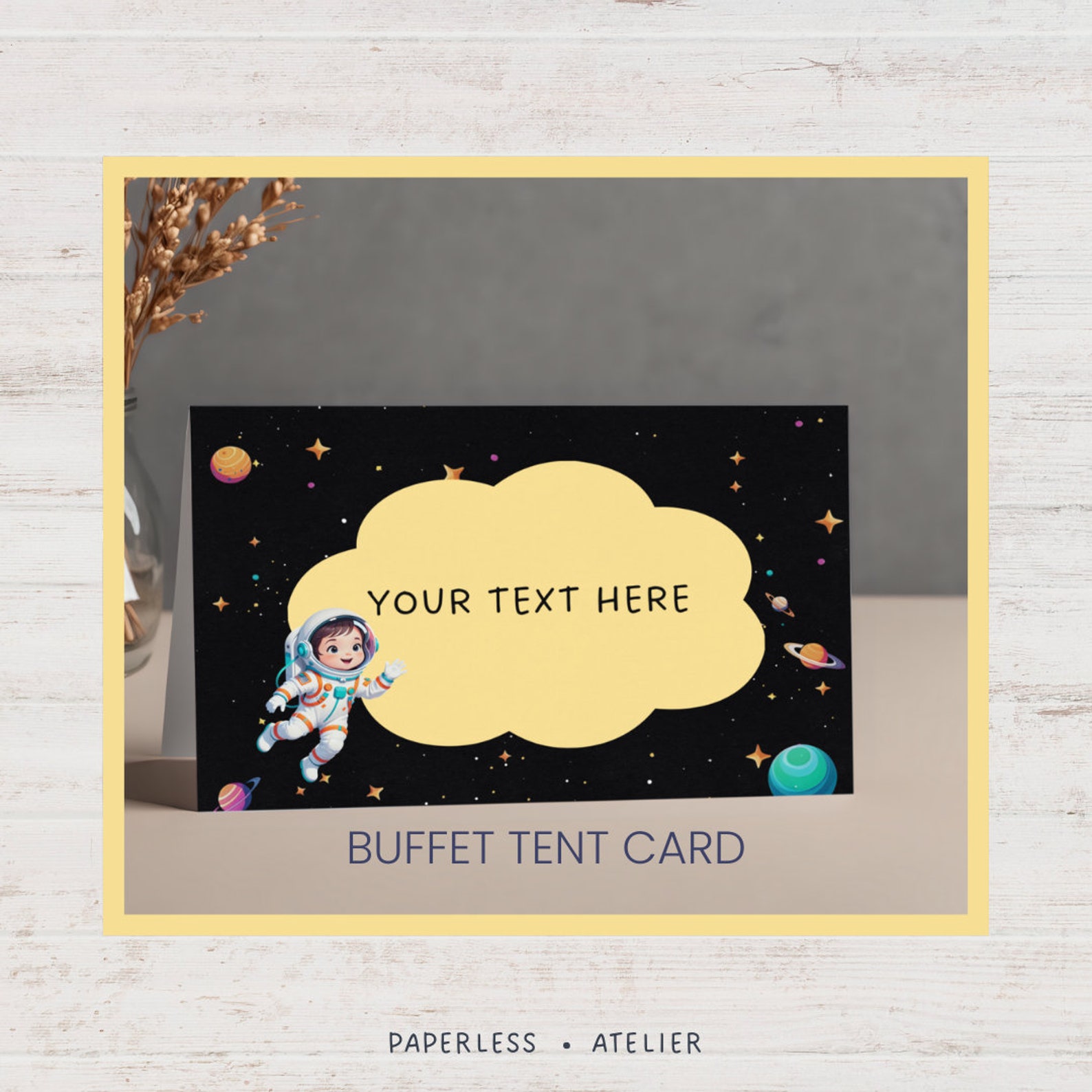 Printable Party Bundle, Astronaut Party Bundle, Birthday Bundle ...