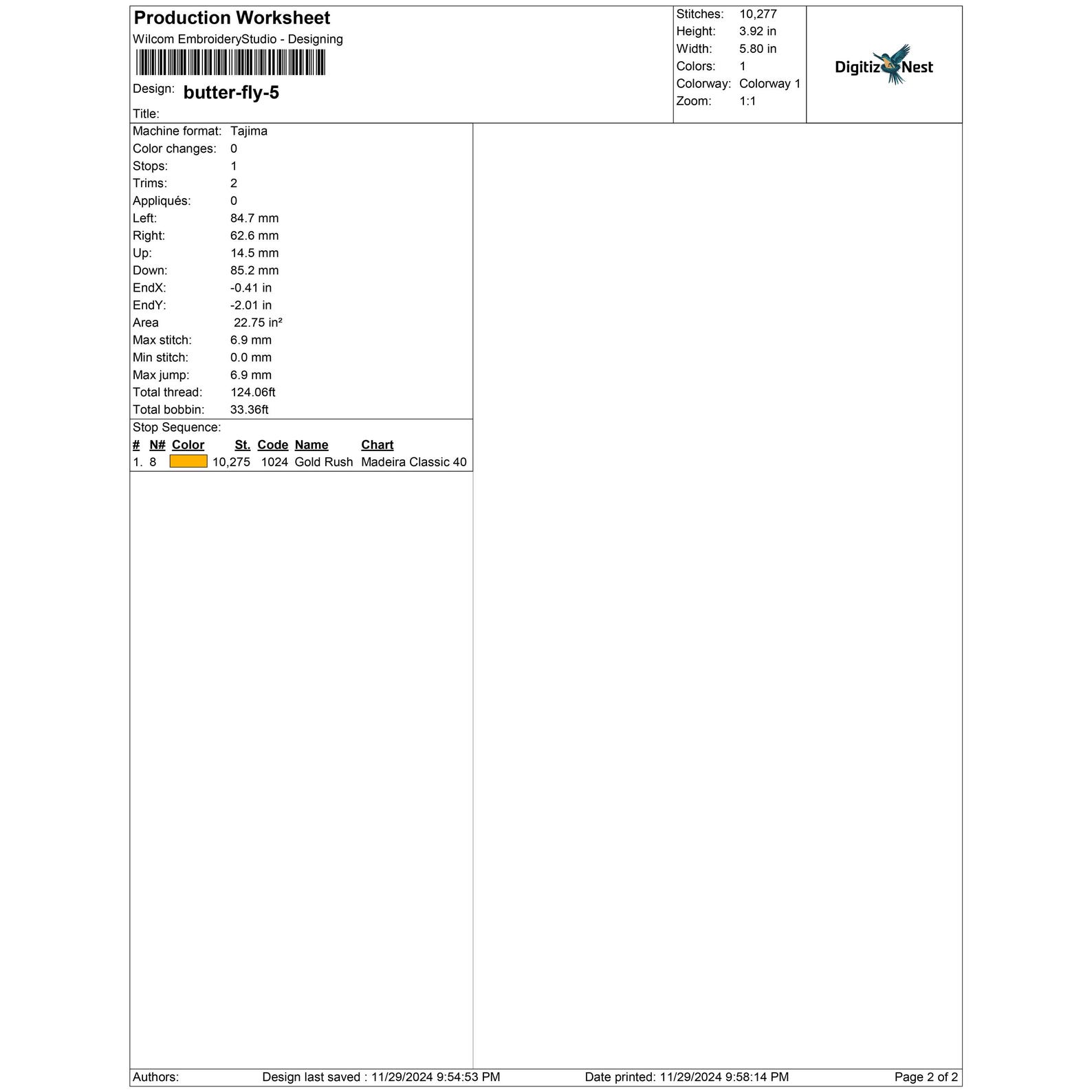 Sigil Butterfly Embroidery Design, Mystical Butterfly Machine ...