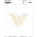 Sigil Butterfly Embroidery Design, Mystical Butterfly Machine ...