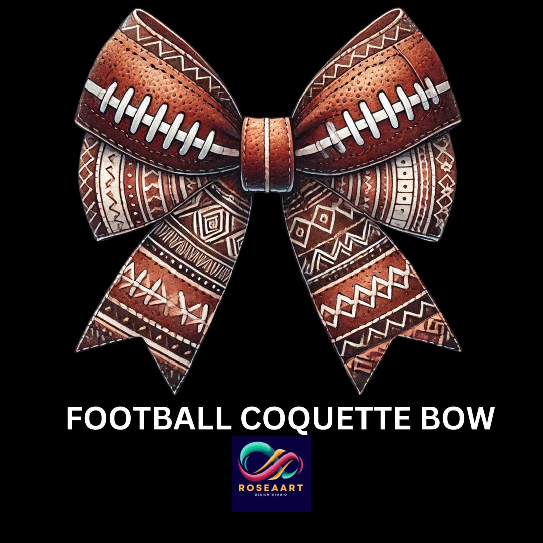 Sports Coquette Football Bow | PNG Clipart | Football Season| Sports ...