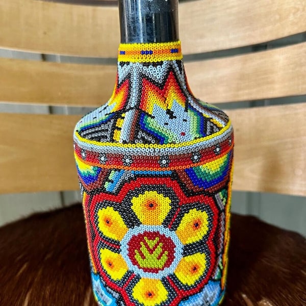 Beaded Bottle - Etsy