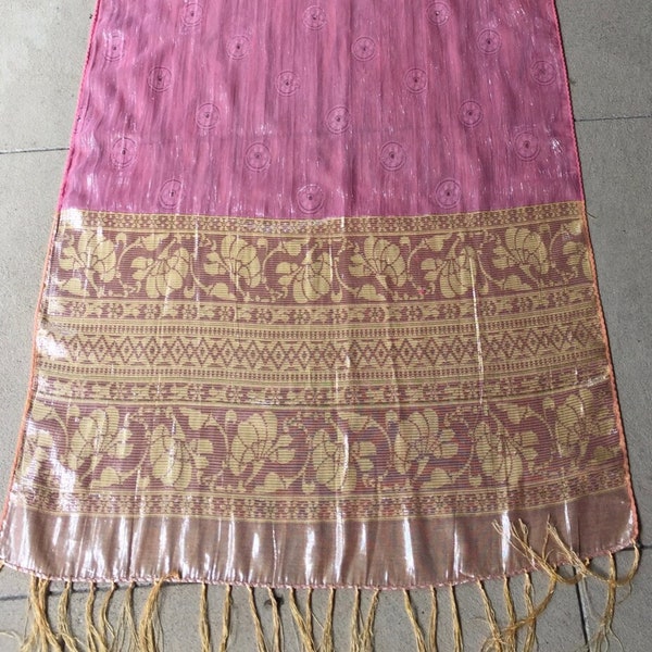 Indian Silk Scarf - Etsy