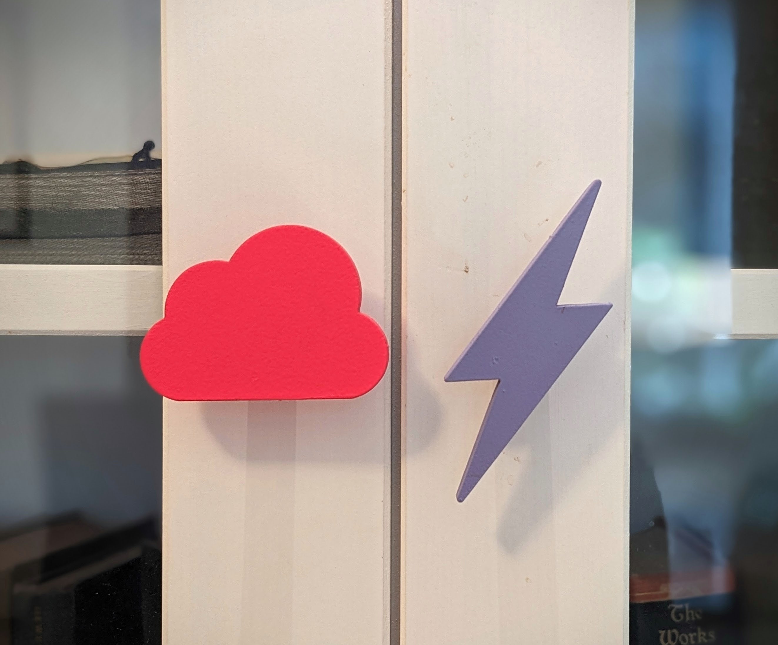 Handmade Metal Lightning Bolt Cabinet Pull - Etsy