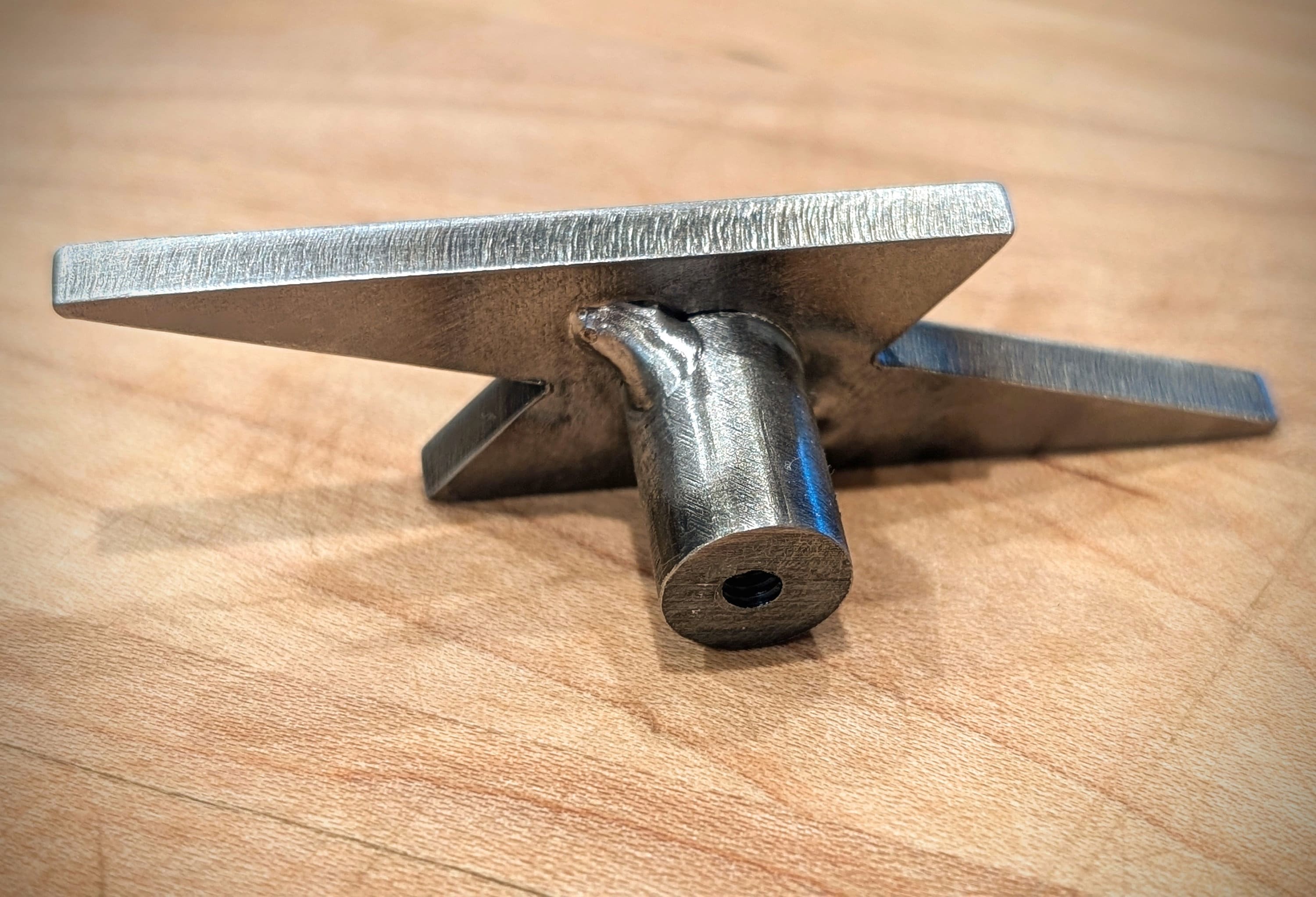 Handmade Metal Lightning Bolt Cabinet Pull - Etsy