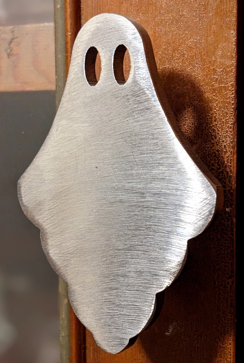 Metal Ghost Cabinet Drawer Pull Knob - Etsy
