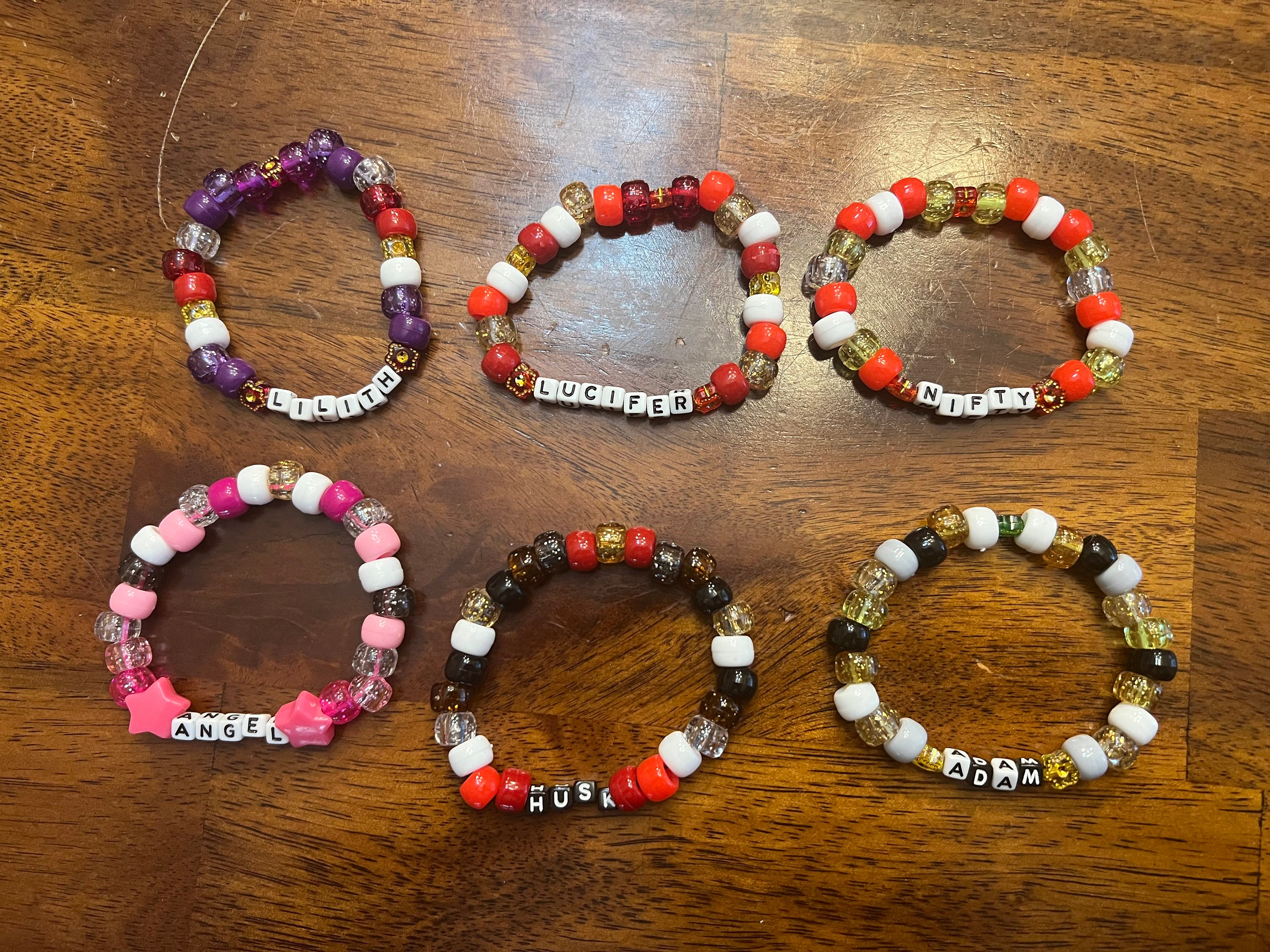 Hazbin Hotel Fanmade Bracelets - Etsy