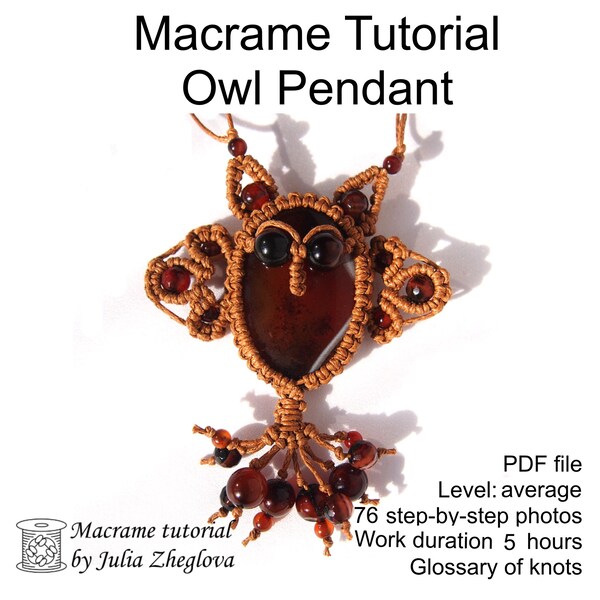 Macrame Owl Tutorial - Etsy