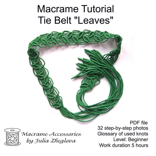 Macrame Leaves - Etsy