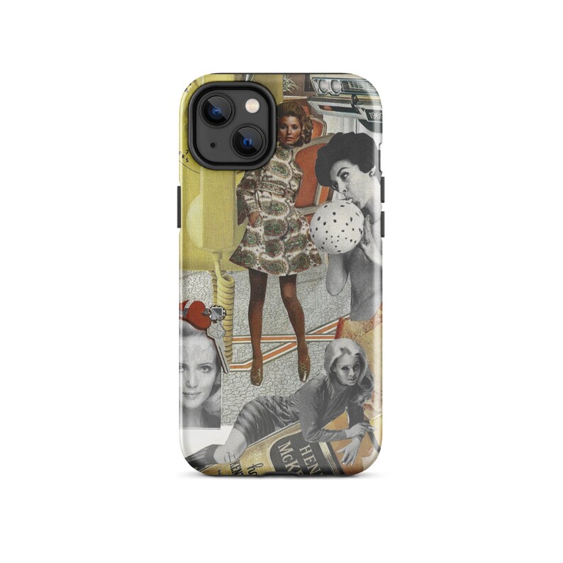 Magazine Collage iPhone Case - Etsy