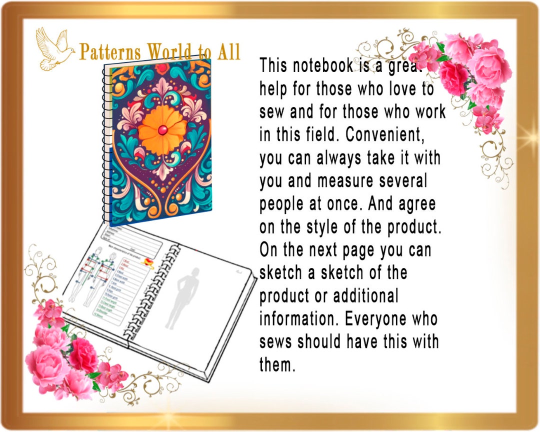 Sewing Journal Planner, Printable Sewing Journal, Sewing Planner ...