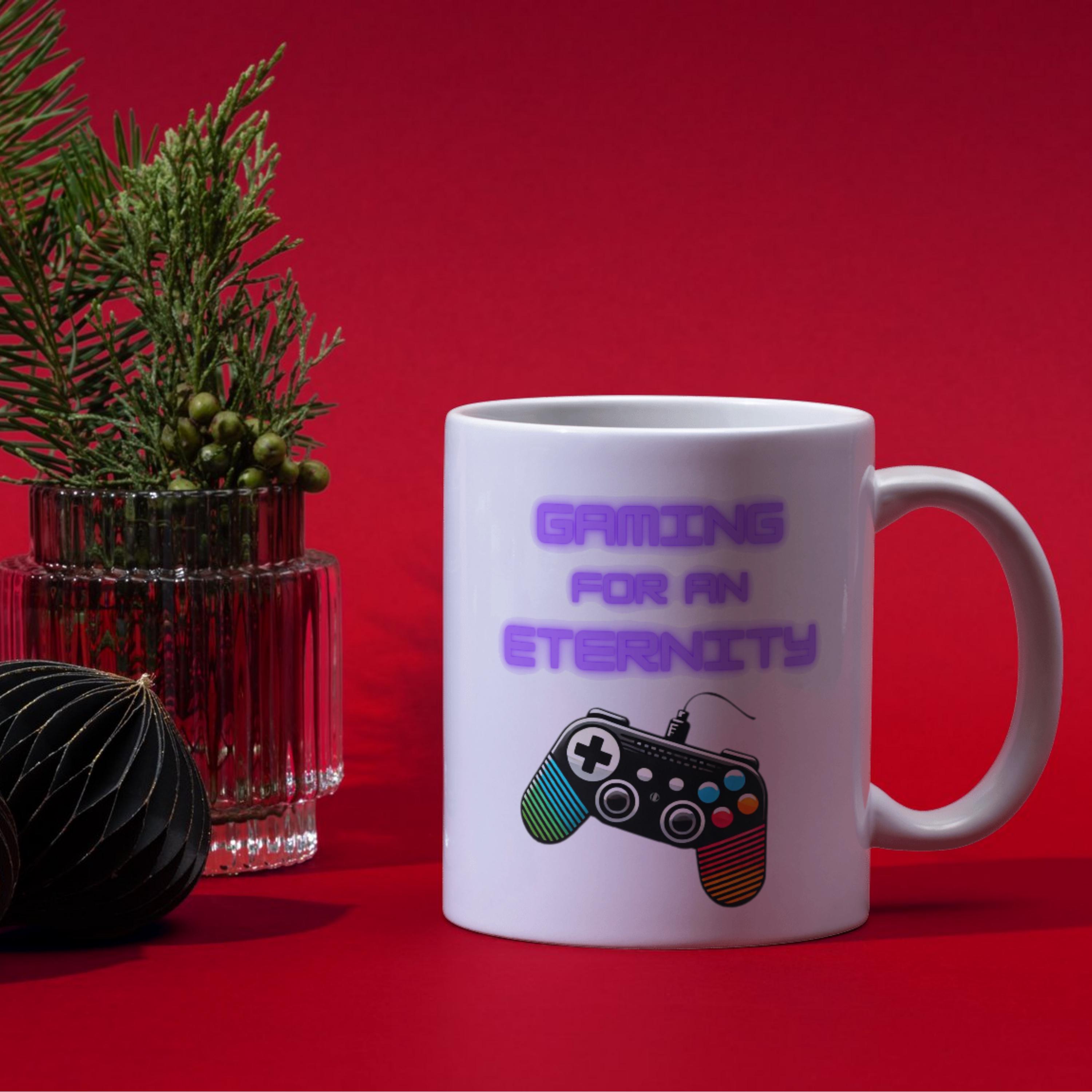 Gamer Mug, Ceramic Gaming Mug, Gaming Eternity Mug, Video Game Lover ...