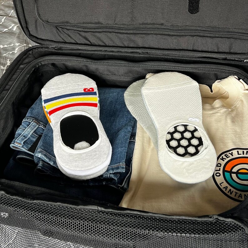 No Show Sock Insert Set, US Womens Size 4-10, Storage Solution, Travel ...