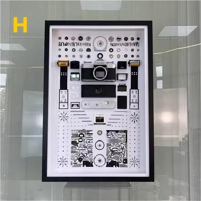 Disassemble Camera Wall Decor, Camera Teardown, Deconstructed Camera ...