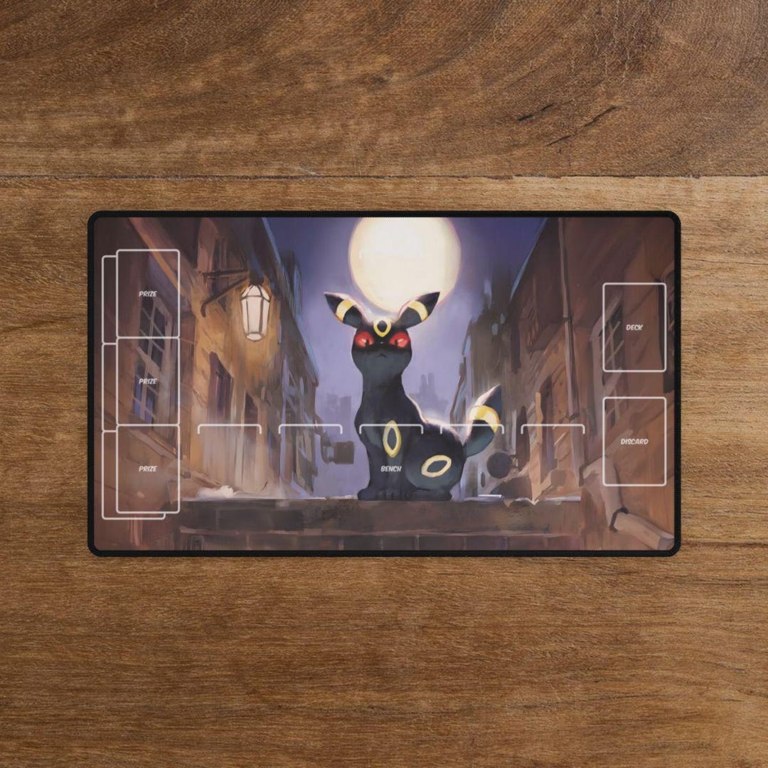 Umbreon Pokemon Card Playmat or Mousepad 24x14 Inches - Etsy