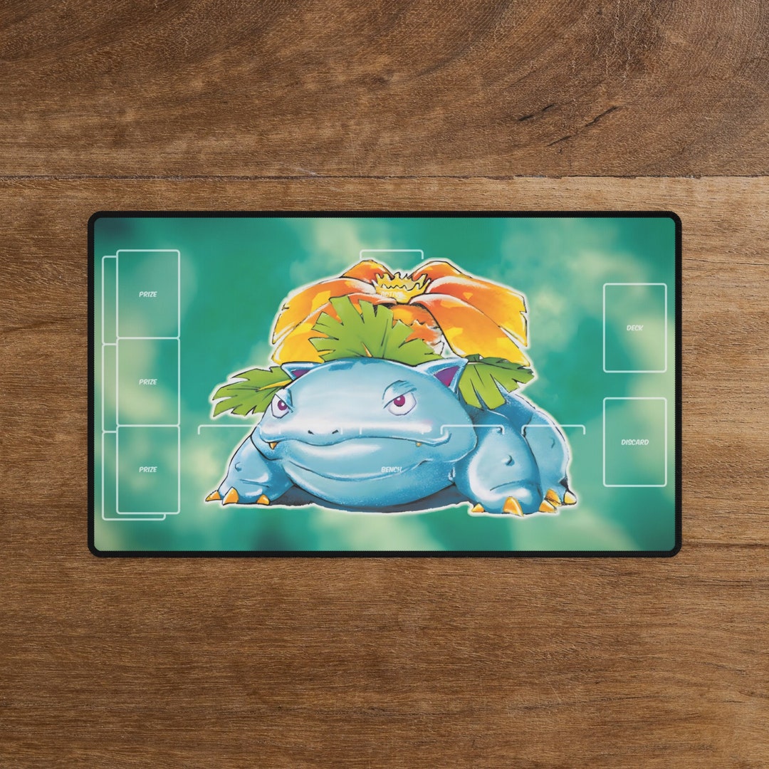 Venusaur Pokemon Card Playmat or Mousepad 24x14 Inches - Etsy