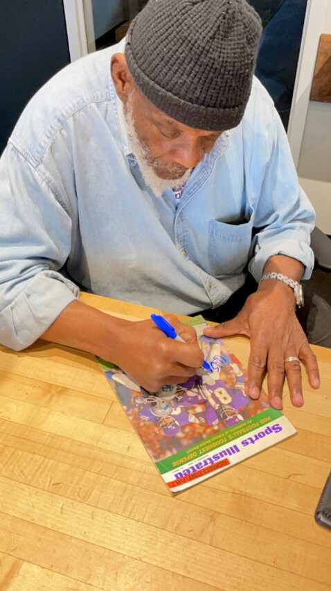 1969 Carl Eller Minnesota Vikings Sports Illustrated - Autographed - Etsy