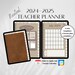 Digital Teacher Planner 2024-2025 Neutral Digital Planner Teacher Dated ...