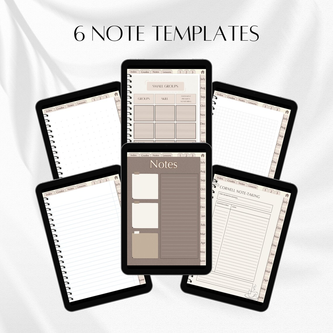 Digital Teacher Planner 2024-2025 Neutral Digital Planner Teacher Dated ...