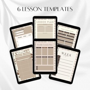 Digital Teacher Planner 2024-2025 Neutral Digital Planner Teacher Dated ...