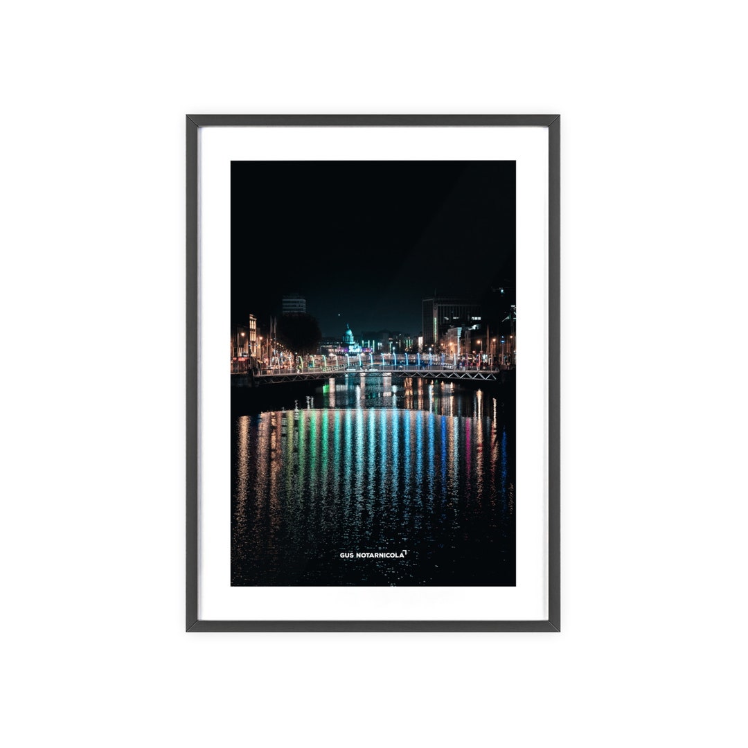 Millenium Bridge, Dublin Frame - Etsy
