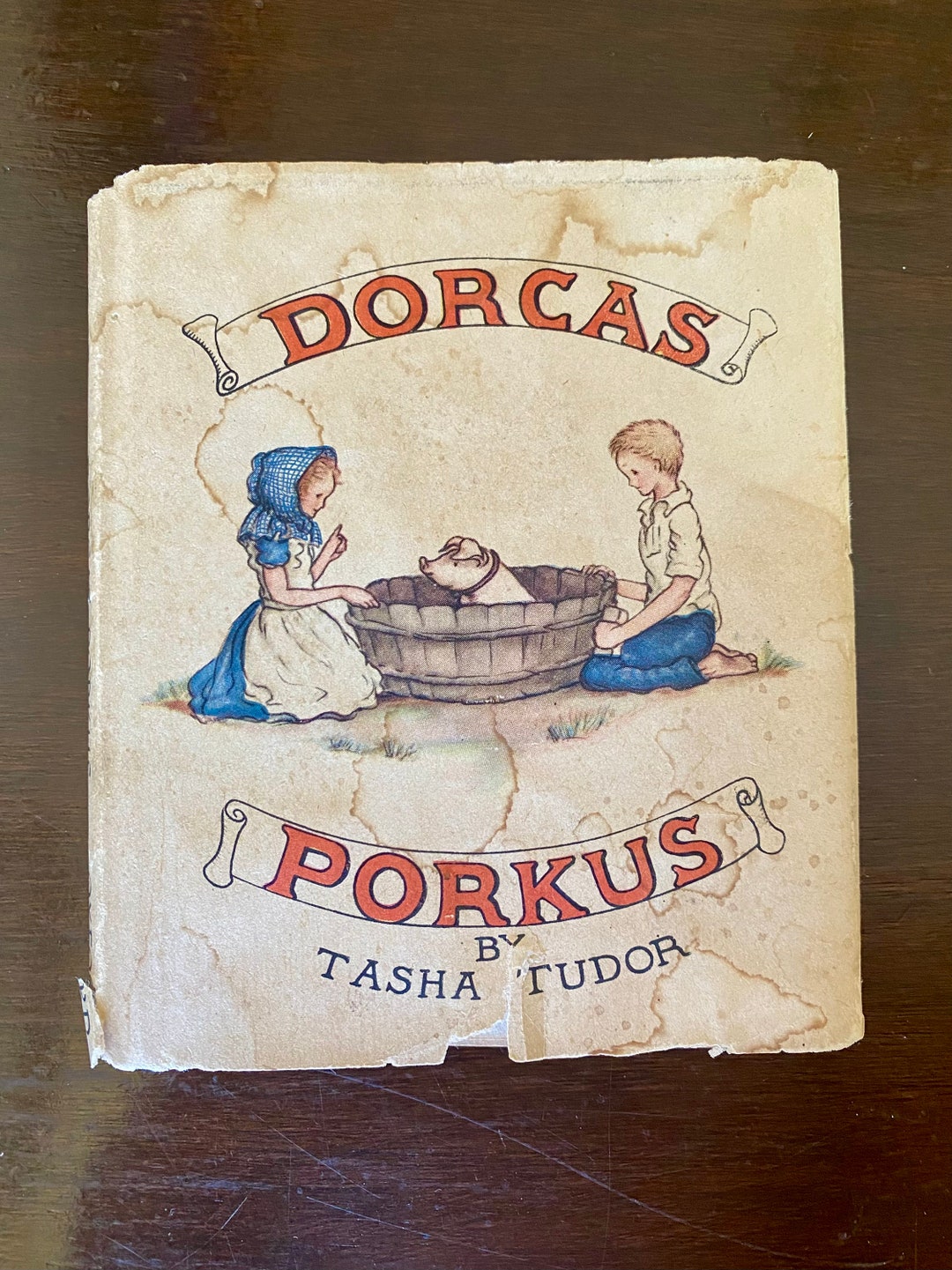 Dorcus Porkus Tasha Tudor SIGNED Oxford Calico Books 1942 1st Edition ...