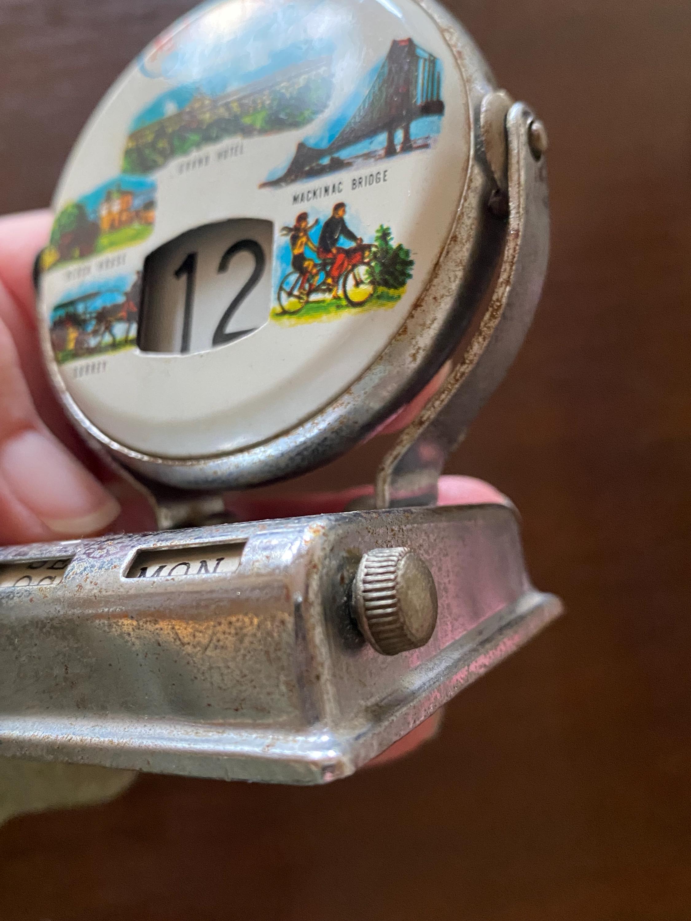 Vintage Flip Calendar 1960s Perpetual Calendar Mackinac Island Souvenir ...
