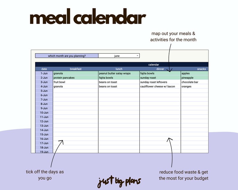 No Spend Challenge Tracker: No Spend Month Budget Spreadsheet, No Spend ...