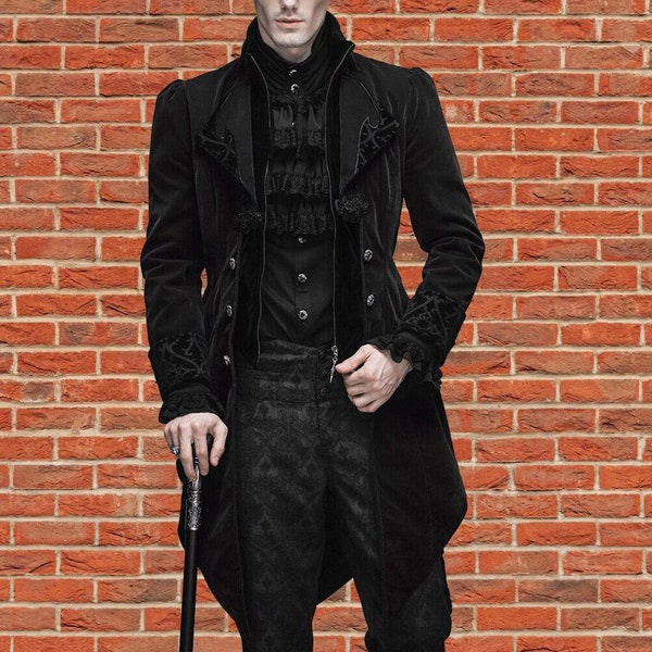 Goth Suit Jacket Men - Etsy UK