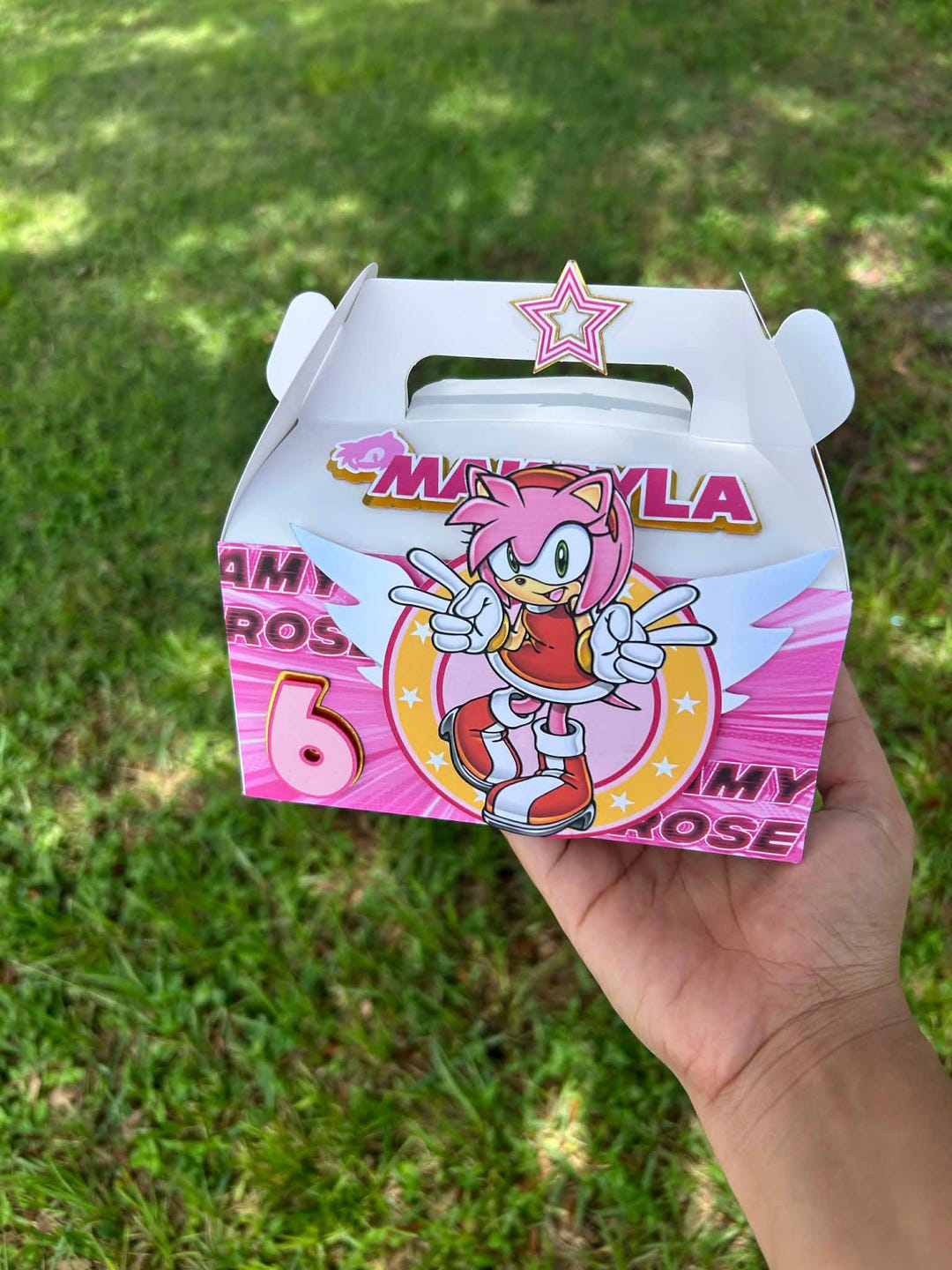 Amy Rose Party Favor Boxes - Etsy Australia