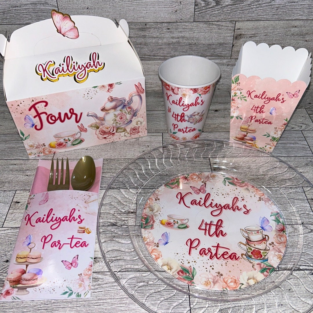 Tea Party Party Favors Dozen | Party Decor - Etsy