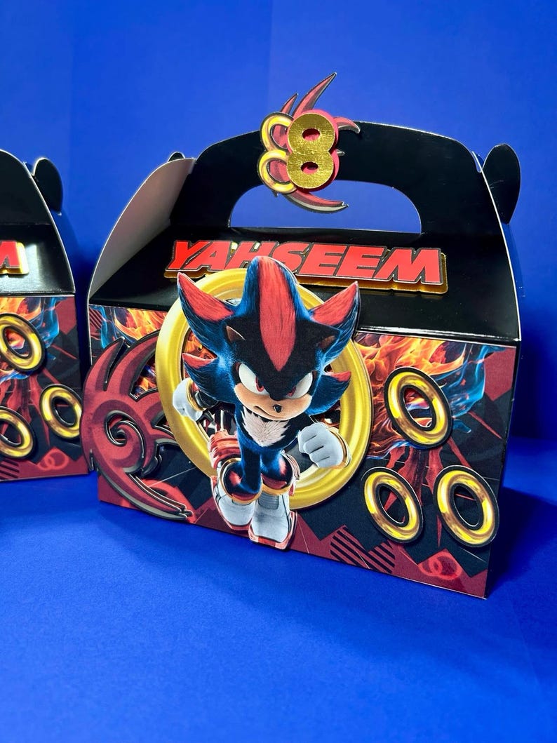 Shadow Party Favor Boxes - Etsy