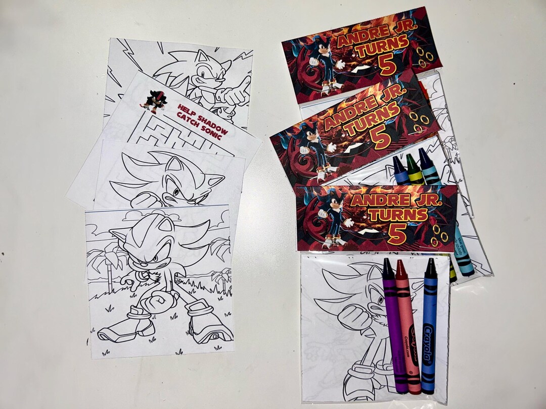 Shadow Coloring Kits Party Favors - Etsy