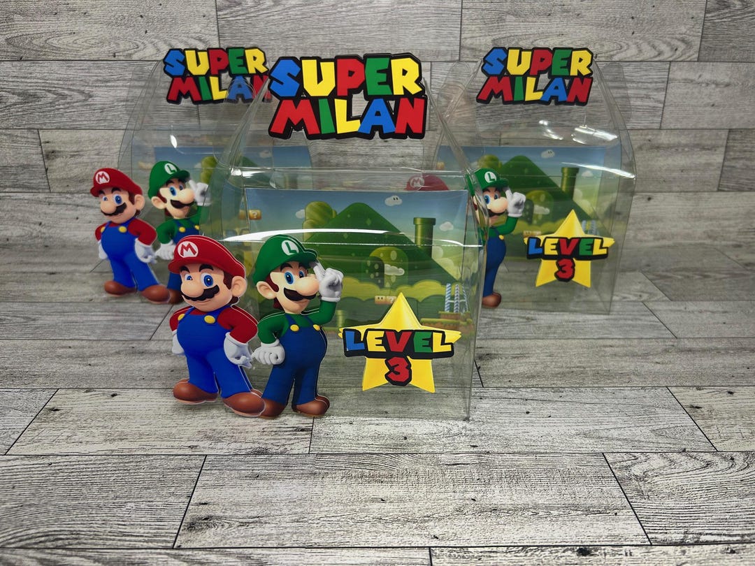 Mario Party Favor Boxes - Etsy