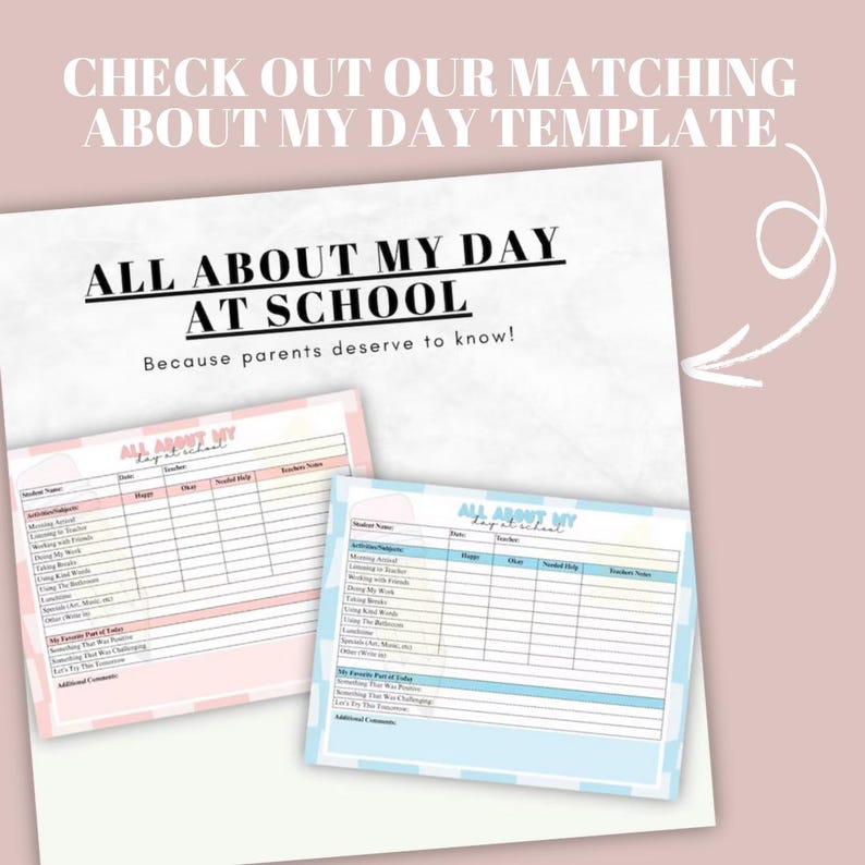 Autism About Me Printable | All About Me for Special Needs Kids ...