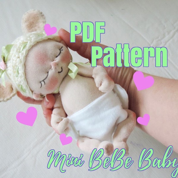 Soft Sculpture Baby Doll Pattern - Etsy