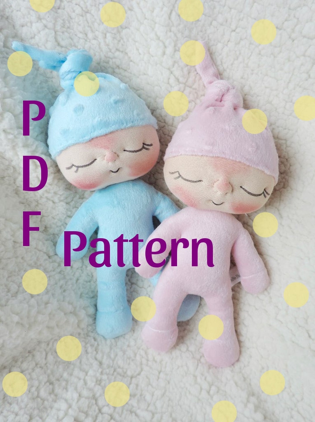 PDF Pattern- How to Make a Sweetie Bebe Baby Doll by Bebe Babies and ...