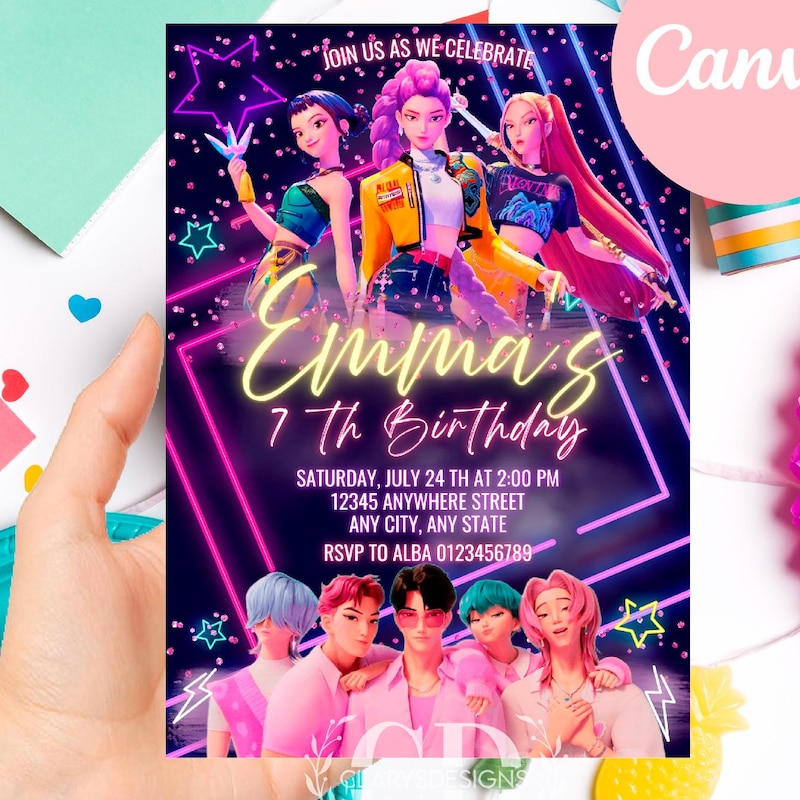 Hunter Demon Party Supplies - Etsy