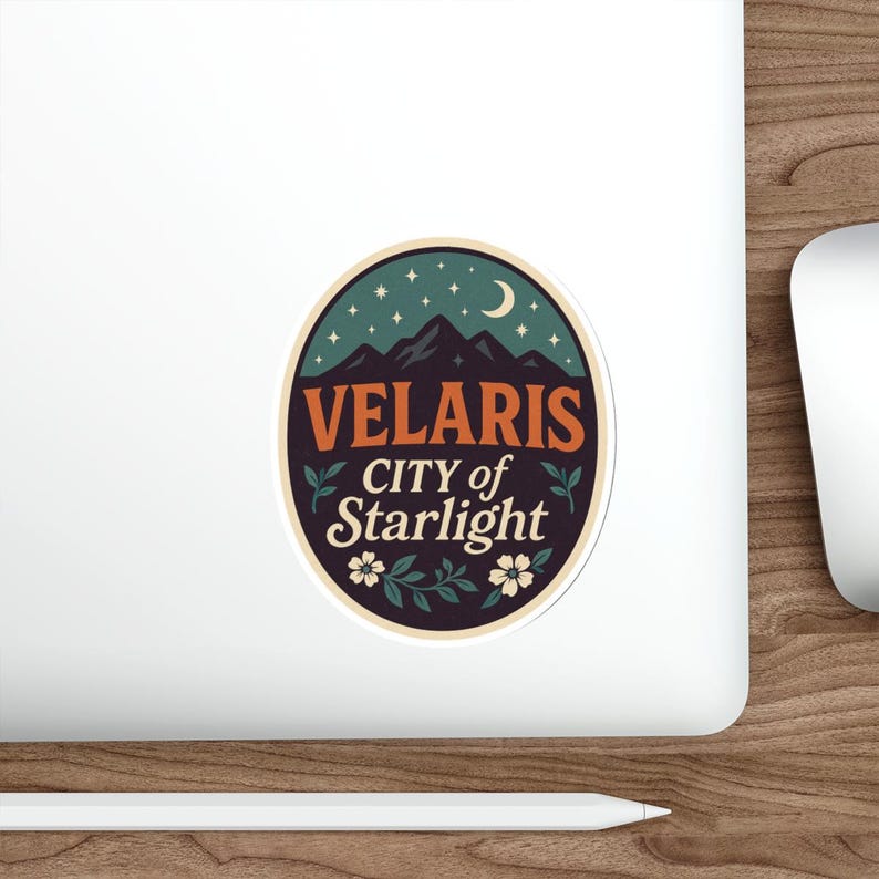 Starfall Forever Sticker | Velaris Night Court Badge | ACOTAR Bookish ...