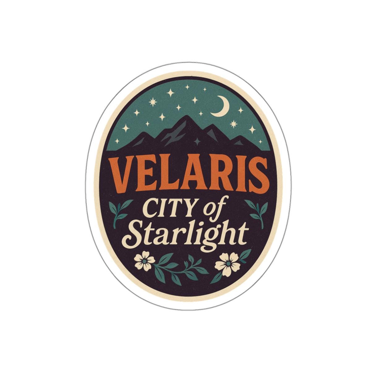 Starfall Forever Sticker | Velaris Night Court Badge | ACOTAR Bookish ...