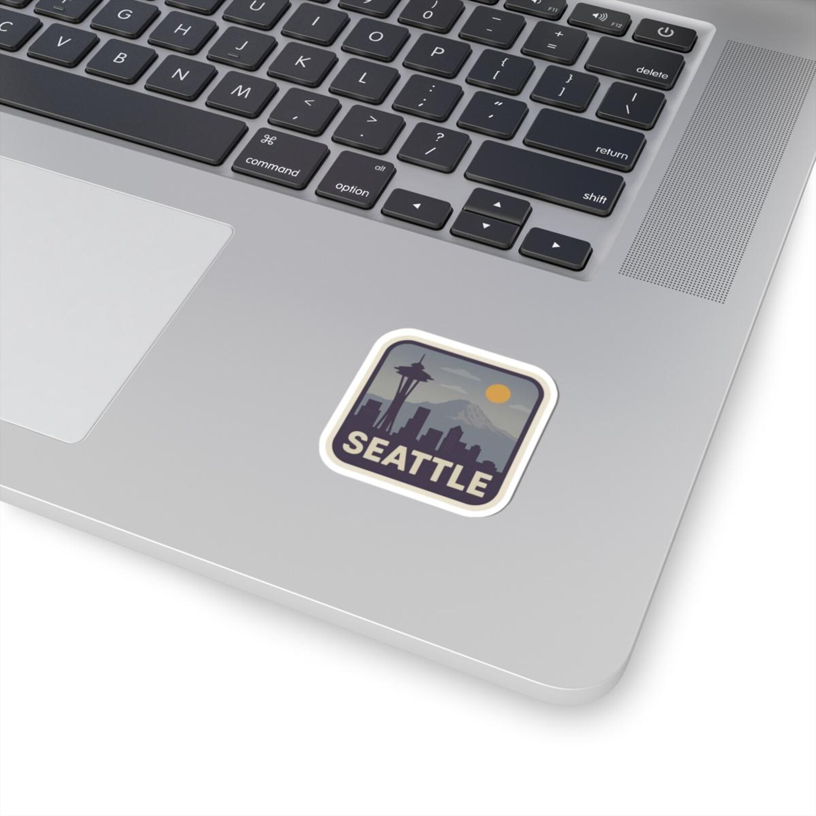 Seattle Skyline Kiss-cut Stickers, Laptop Decals, Travel Stickers, City ...