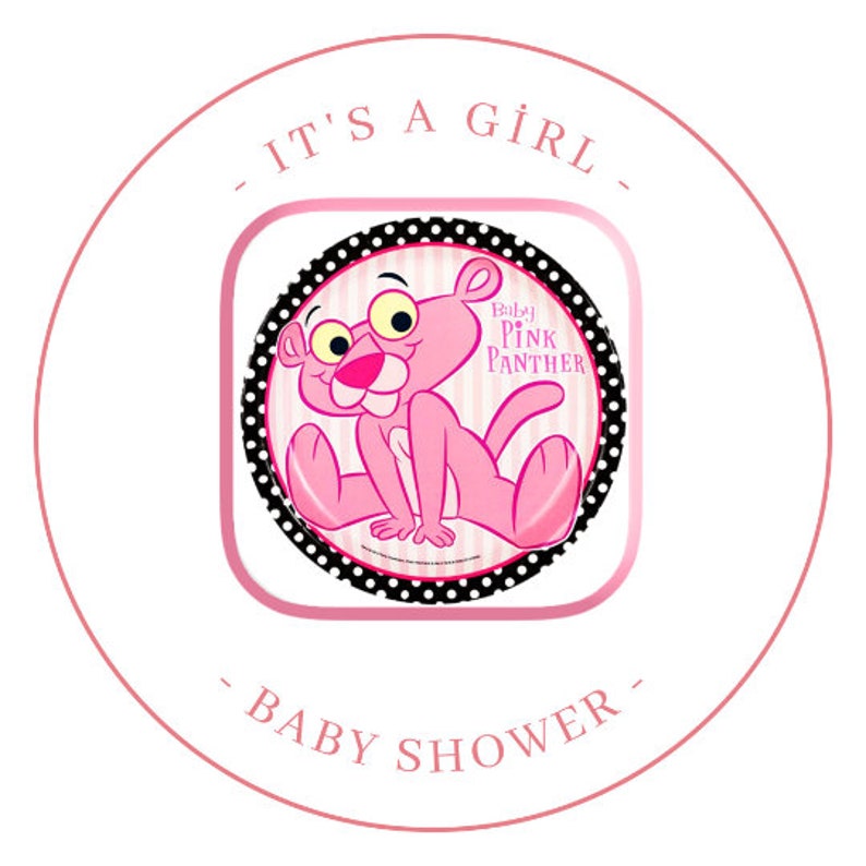 Pink Panther Clipart Bundle: Fun Cartoon PNG Files (digital Download ...