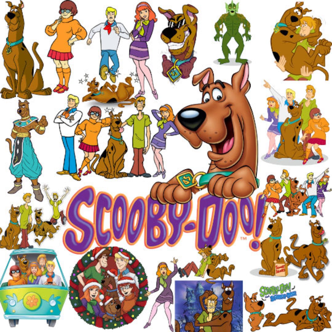 Scooby-Doo PNG Scooby-Doo Clip Art PNG Paquete Scooby-Doo Impresión ...