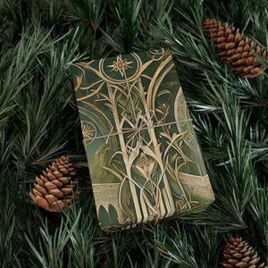 Wrapping Paper, Rivendell Lord of the Rings Middle Earth Elves Legolas ...