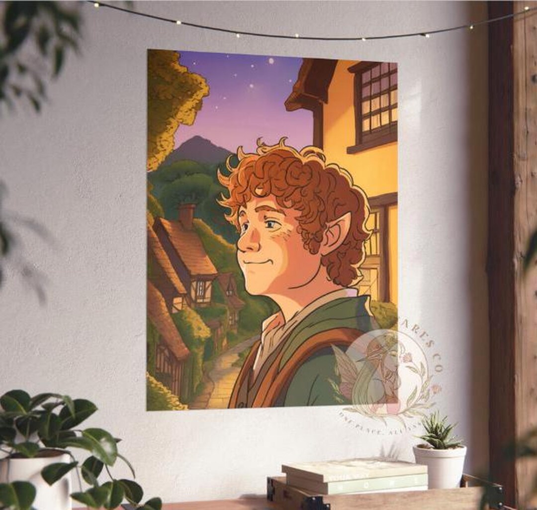 Vertical Poster, Samwise Gamgee, Lord of the Rings, Hobbit, Middle ...