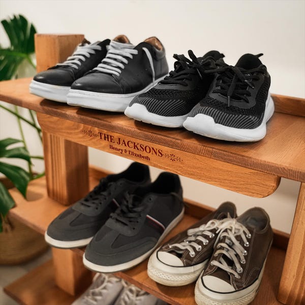 Custom Shoe Rack - Etsy