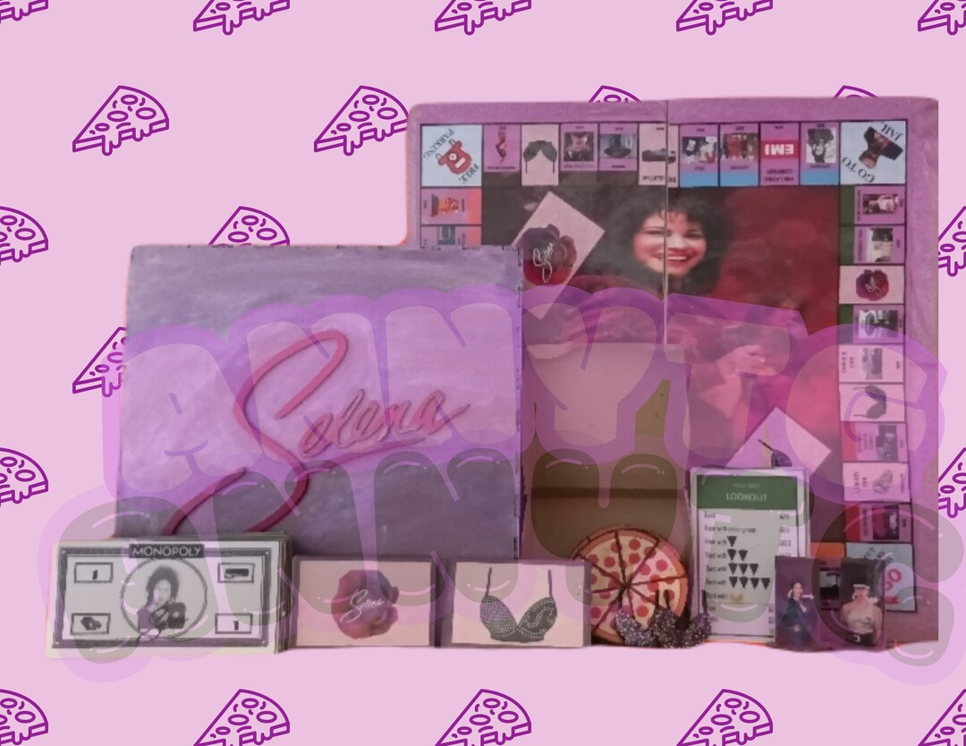 Selena Quintanilla Wooden Board Game - Etsy