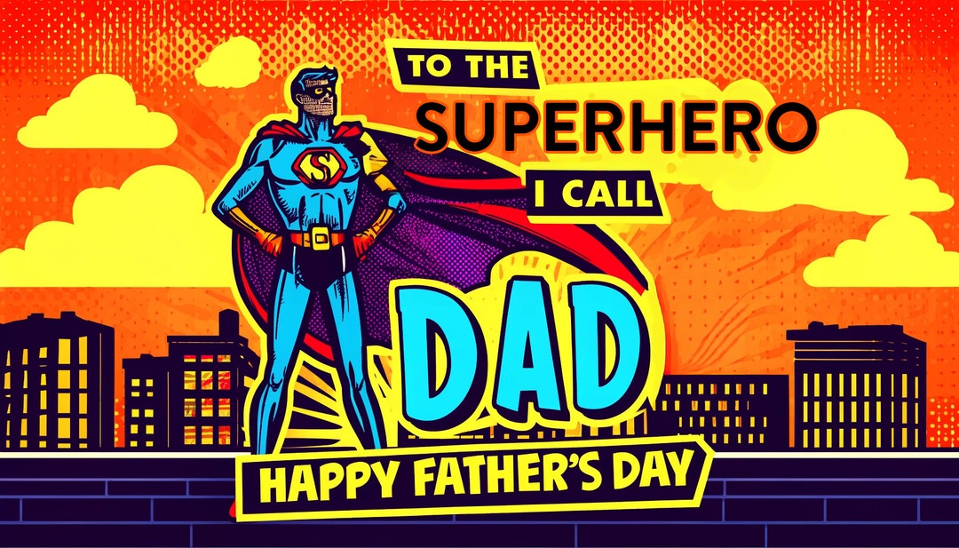 Superhero Father's Day Png, Father's Day Png, Best Dad Ever Png ...