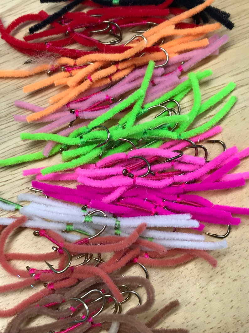 Great Lakes Salmon & Steelhead Nymph Fly Selection 17 Flies - Etsy